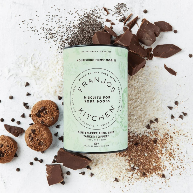GF, V Choc Chip Lactation Biscuits – Babe Bump & Beyond