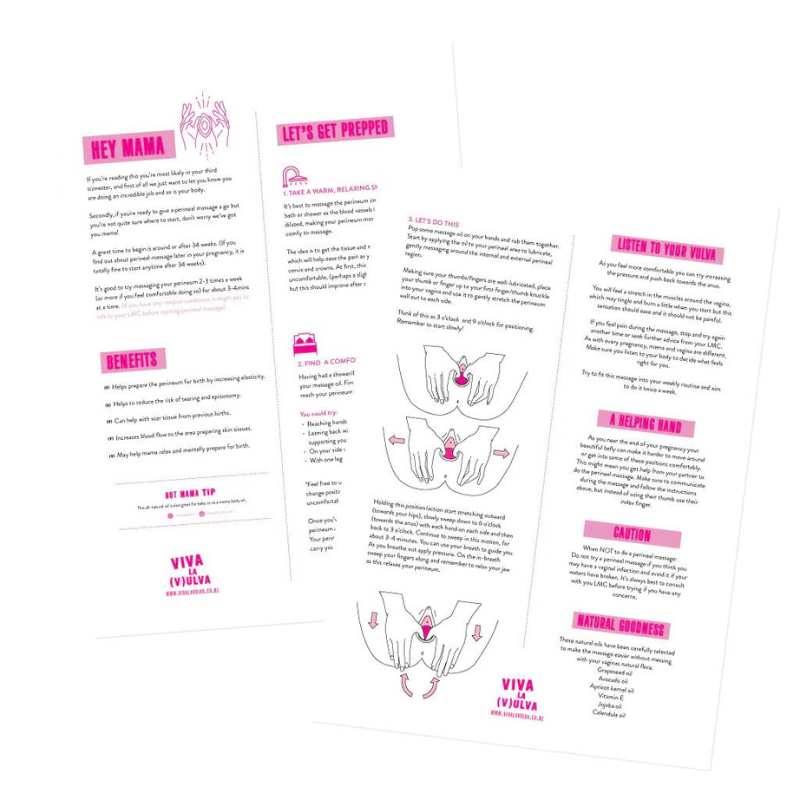 Perineal Massage How To Guide - Free Download – Babe Bump & Beyond