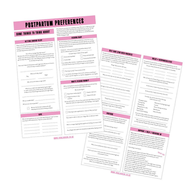Postpartum Cheat Sheet - Free Download – Babe Bump & Beyond